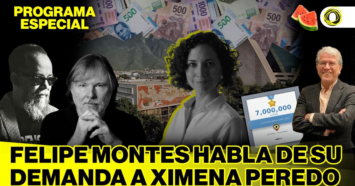 Felipe Montes habla de su demanda a Ximena Peredo