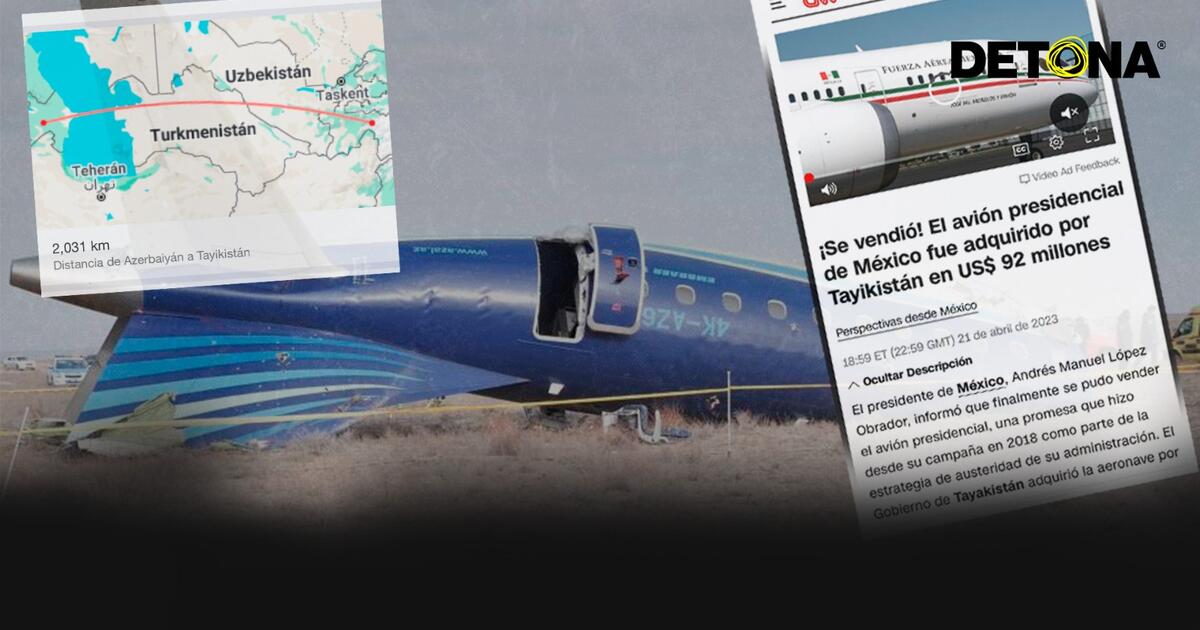 Se estrella avión que México vendió a Tayikistán. Identifican al ...