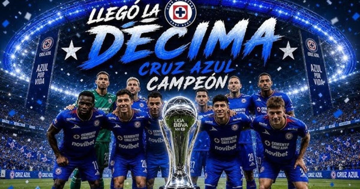 ¡Histórico! Cruz Azul borda la décima estrella en una final de infarto